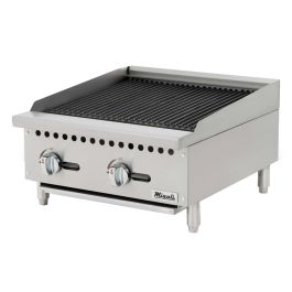 24″ Wide Char-Rock Broiler - 70,000 BTU